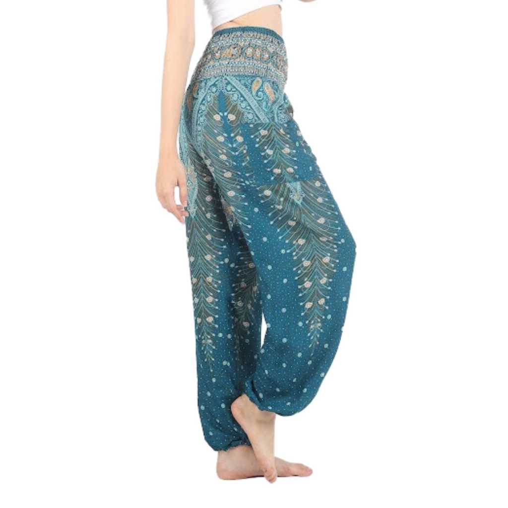 Boho Pants Loosen Up Green Yoga Pants – The Boho Pants
